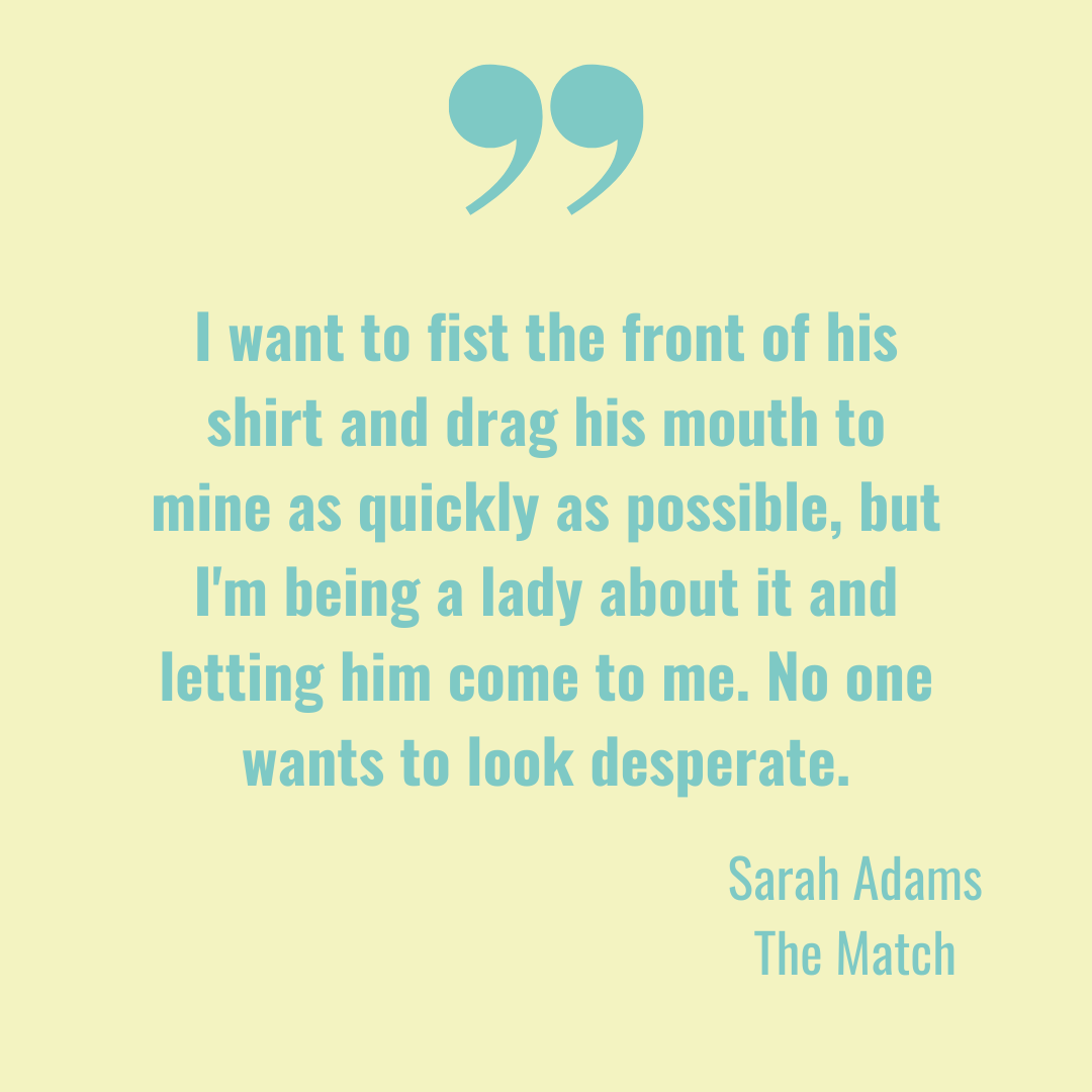 The Match by Sarah Adams (Book Review) – Storm Shultz
